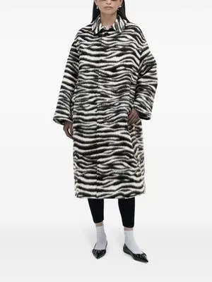 Marc Jacobs The Zebra Brushed Coat