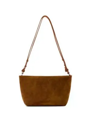 Proenza Schouler Bond Suede Shoulder Bag - Brown