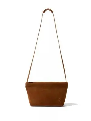 Proenza Schouler Bond Suede Shoulder Bag - Brown