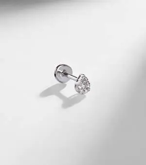 PERSEE Persée 18kt White Gold Single Earring With Diamonds