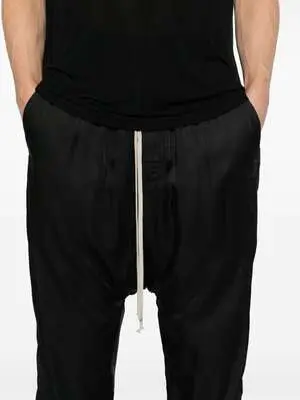Rick Owens Drop-crotch Trousers - Black