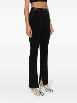 Nanushka Slim-leg Ribbed Trousers