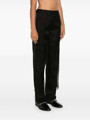 Proenza Schouler Teddy Trousers - Black