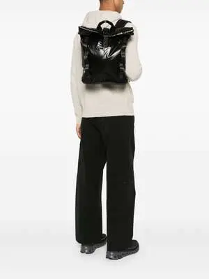 Rains Sibu Rolltop Backpack - Black