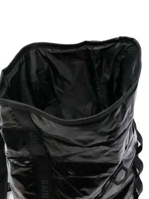 Rains Sibu Rolltop Backpack - Black