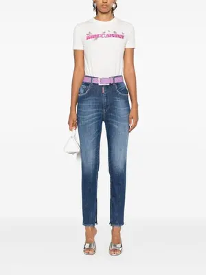 Dsquared2 Twiggy Cropped Jeans