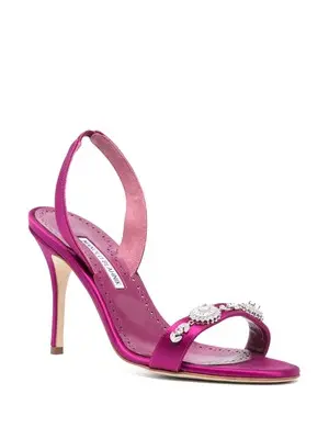 Manolo Blahnik Open Toe Sandals For Women