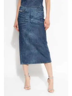 DIESEL® De-pra-s3 Midi Skirt
