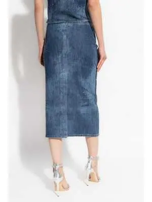 DIESEL® De-pra-s3 Midi Skirt