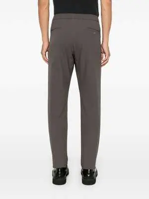 Herno Pleat-detail Trousers - Grey