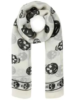 ALEXANDER MCQUEEN Skull-print Scarf