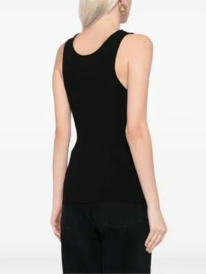 3.1 Phillip Lim Ribbed Tank Top - Black