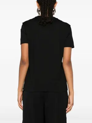 Givenchy 4g Lace Cotton T-shirt - Black