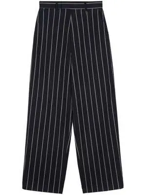 Giuseppe Di Morabito Logo-plaque Striped Trousers