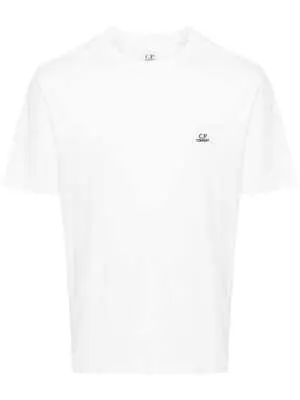 C.P. COMPANY Logo-embroidered T-shirt