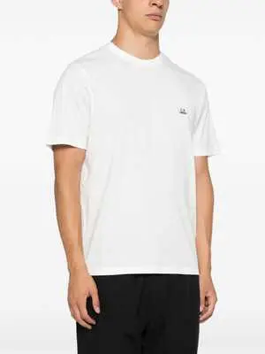 C.P. COMPANY Logo-embroidered T-shirt