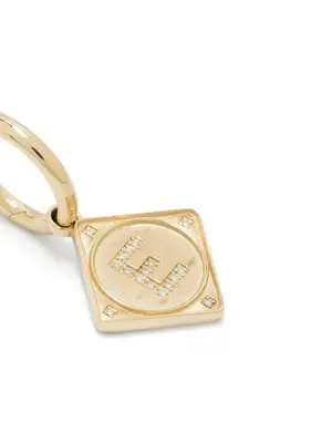 Lauren Rubinski 14k Yellow Bruno Diamond Single Earring