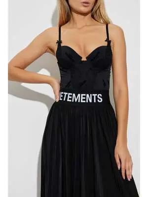 Vetements Logo-jacquard Top