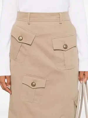 Moschino Cargo Midi Skirt