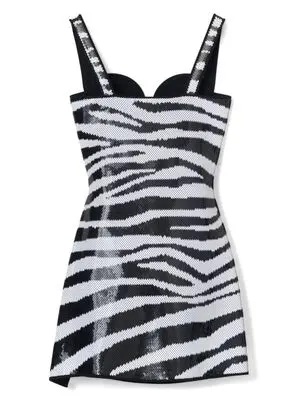 Marc Jacobs Zebra Print Mini Dress