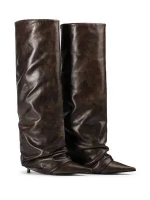 LE SILLA 120mm Andy Boots - Brown
