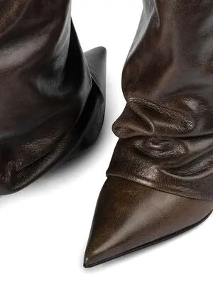 LE SILLA 120mm Andy Boots - Brown