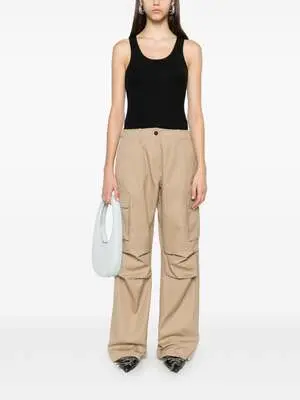 Coperni Logo-embroidered Tank Top - Black