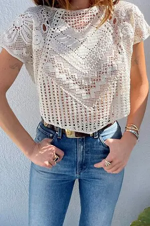 Madly Vintage Blouse Tops