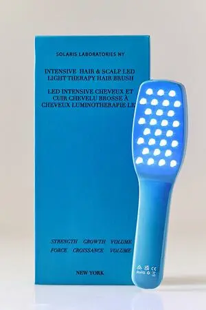 SOLARIS LABORATORIES NY Solaris Led Hair Growth Stimulatg Brush - Blue