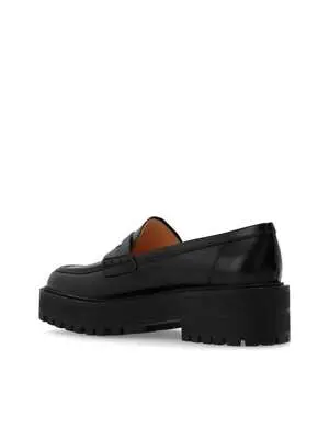 GIANVITO ROSSI Leather Loafers