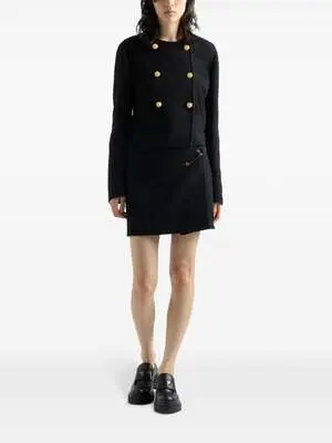 Prada Double-breasted Twill Jacket