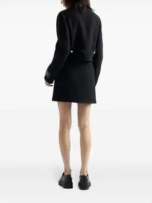 Prada Double-breasted Twill Jacket