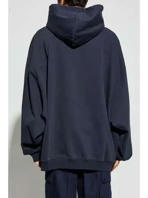 Vetements Logo Embroidered Hoodie