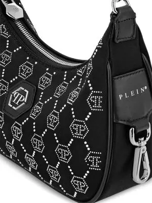 Philipp Plein Monogram Shoulder Bag - Black