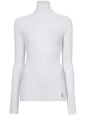 Proenza Schouler Ribbed Knit Jumper - White