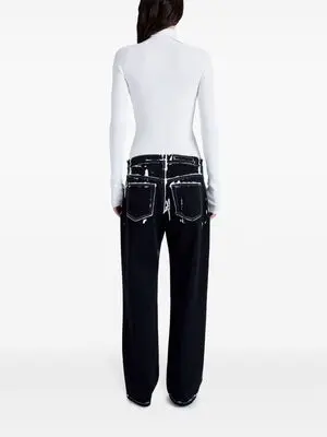 Proenza Schouler Ribbed Knit Jumper - White