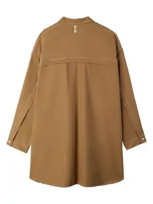 Sunnei Oversized Shirt - Brown