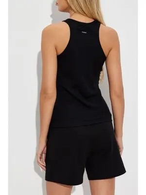 Dsquared2 Logo-appliqué Tank Top - Black