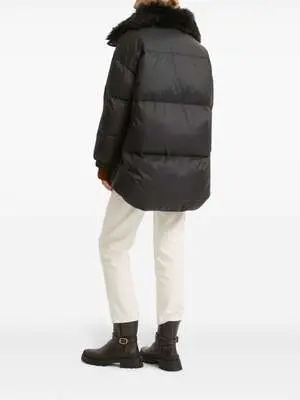 YVES SALOMON Padded Coat - Black
