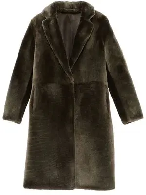 YVES SALOMON Shearling Coat - Grey