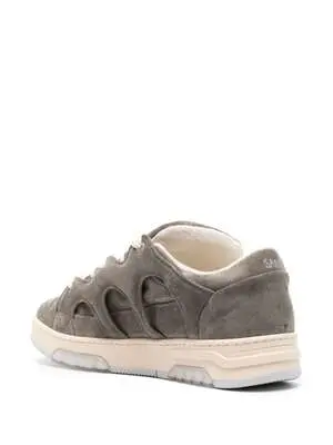 SANTHA Suede Sneakers - Grey