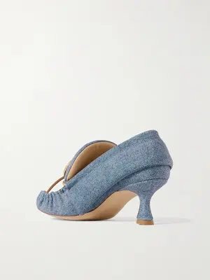 JW Anderson Babush Denim Pumps