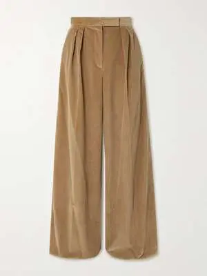 Max Mara Gilly Pleated Wide-leg Pants