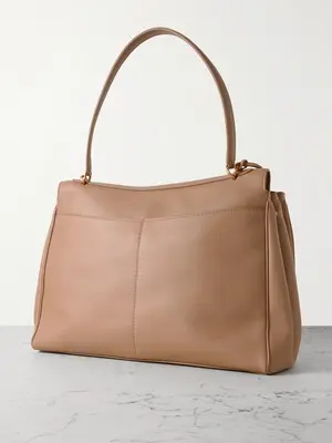 Balenciaga Rodeo Large Leather Shoulder Bag - Neutrals