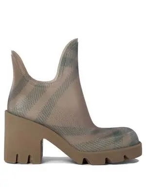 Burberry Marsh Check Ankle Boots