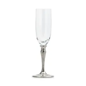 MATCH Classic Crystal Champagne Glass - Pewter