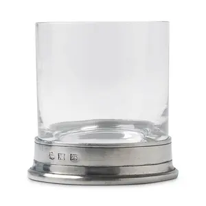 MATCH Crystal Double Old Fashioned Glass - Pewter