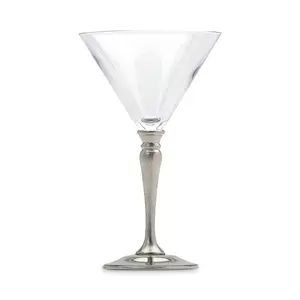 MATCH Classic Crystal Martini Glass - Pewter