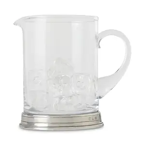 MATCH Branch Bar Pitcher, Crystal - Pewter