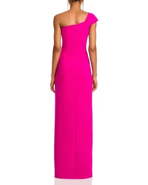 Rickie Freeman For Teri Jon One Shoulder Gown